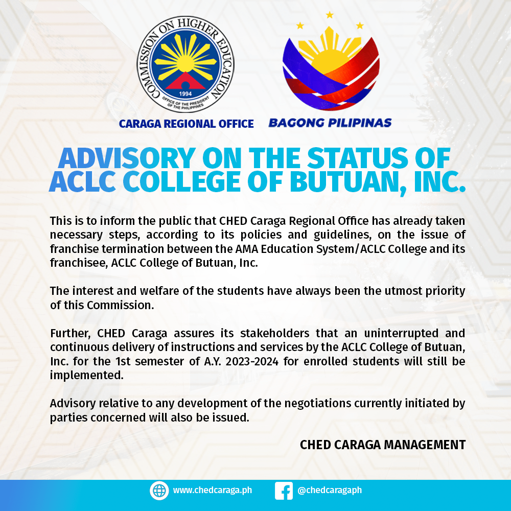 Commission on Higher Education - Caraga Region | Official Website