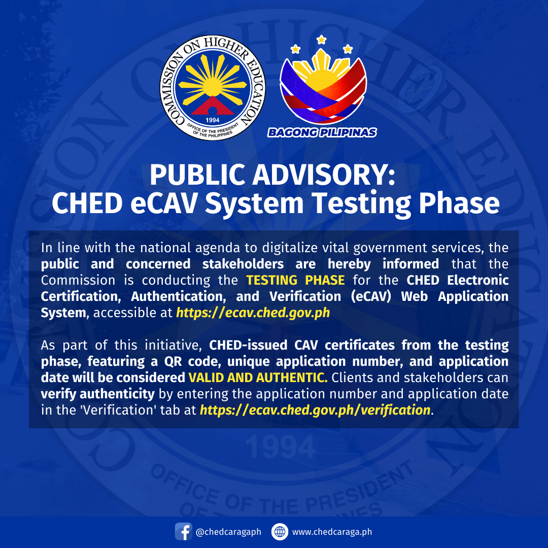 21 | January | 2025 | Commission on Higher Education - Caraga Region